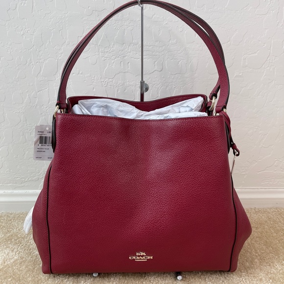 Coach | Bags | Coach 36464 Pebble Leather Edie 3 Shoulder Bag | Poshmark